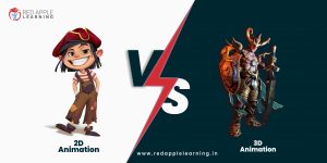 What is the Difference Between 2D and 3D Animation? - Red Apple Learning